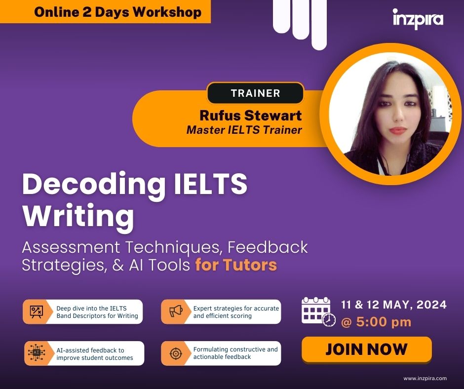 Webinar: Decoding IELTS Writing - Inzpira